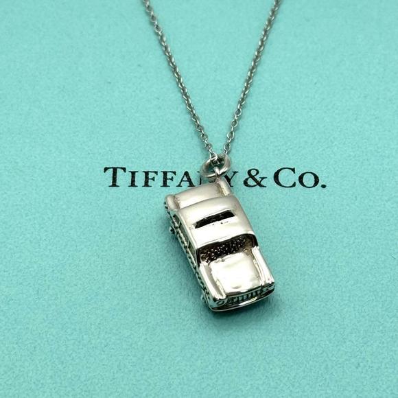 Tiffany & Co. | Jewelry | Tiffany Co New York Taxi Necklace 925 ...